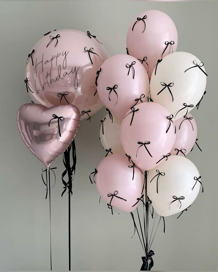 Pink Ribbon Balloon Set - Clopark.my
